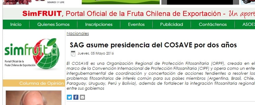 SAG asume presidencia del COSAVE por dos años - IICA