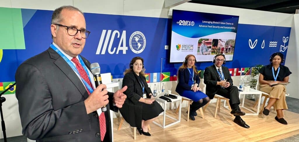 At cop29, biotechnology showed how it is revolutionizing the way food is produced in the ...