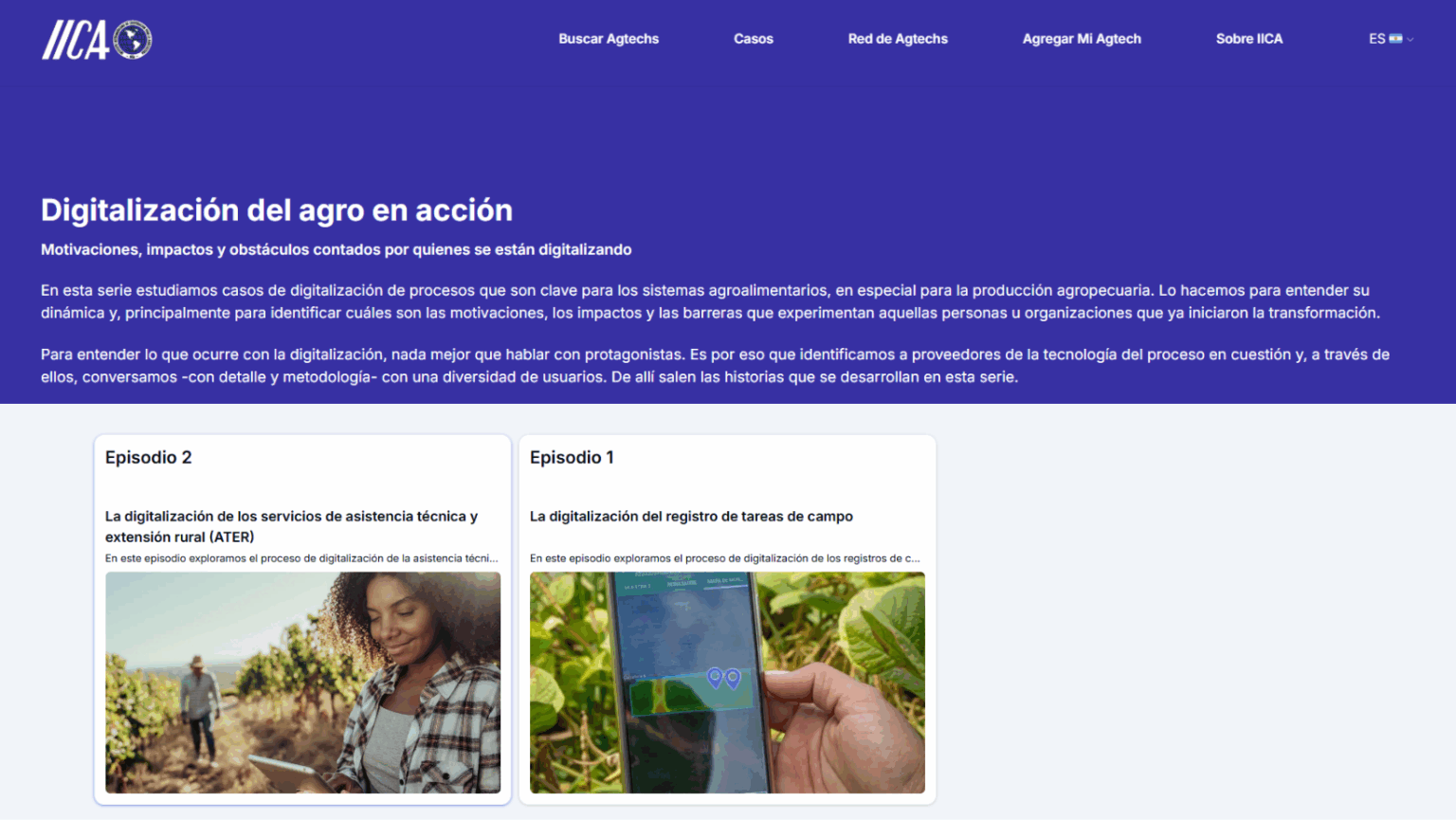 IICA launches “Agricultural Digitalization in Action”, a new line of ...